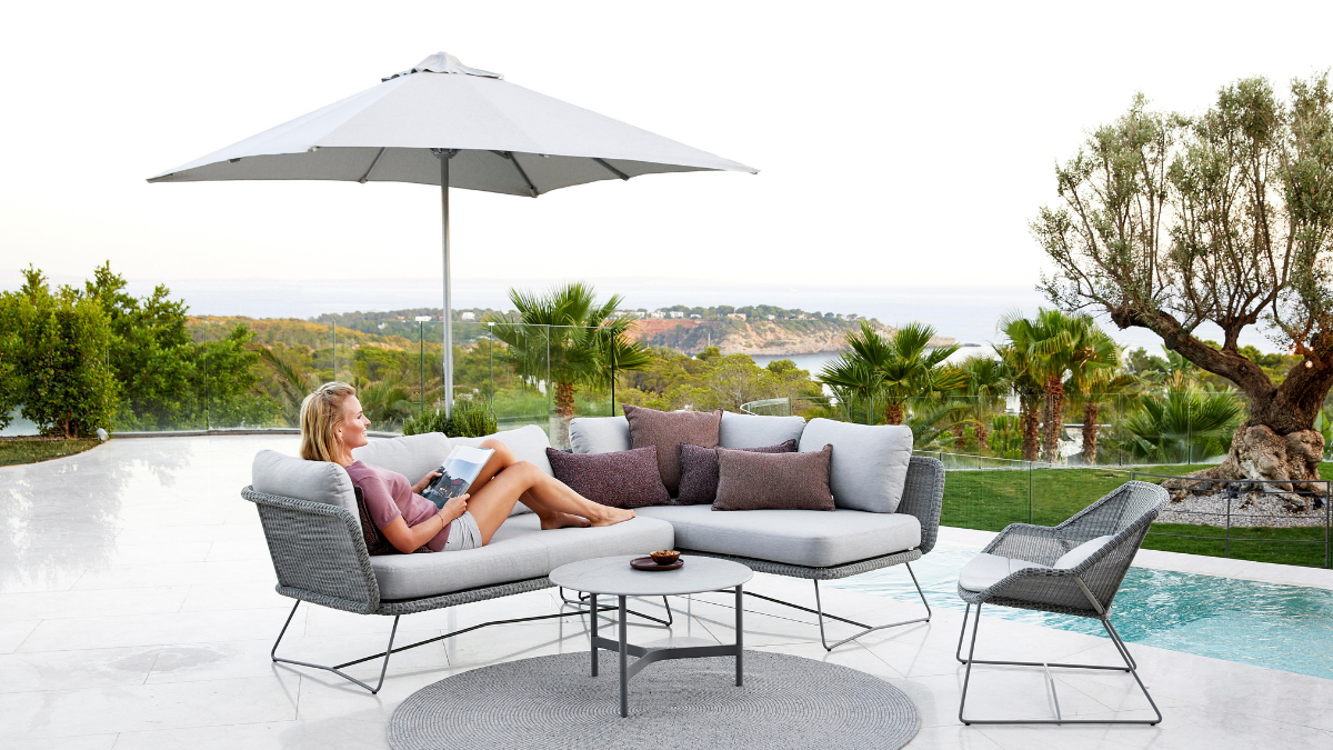 Create a Haven: Stylish Outdoor Umbrellas by Shop Living Gardens