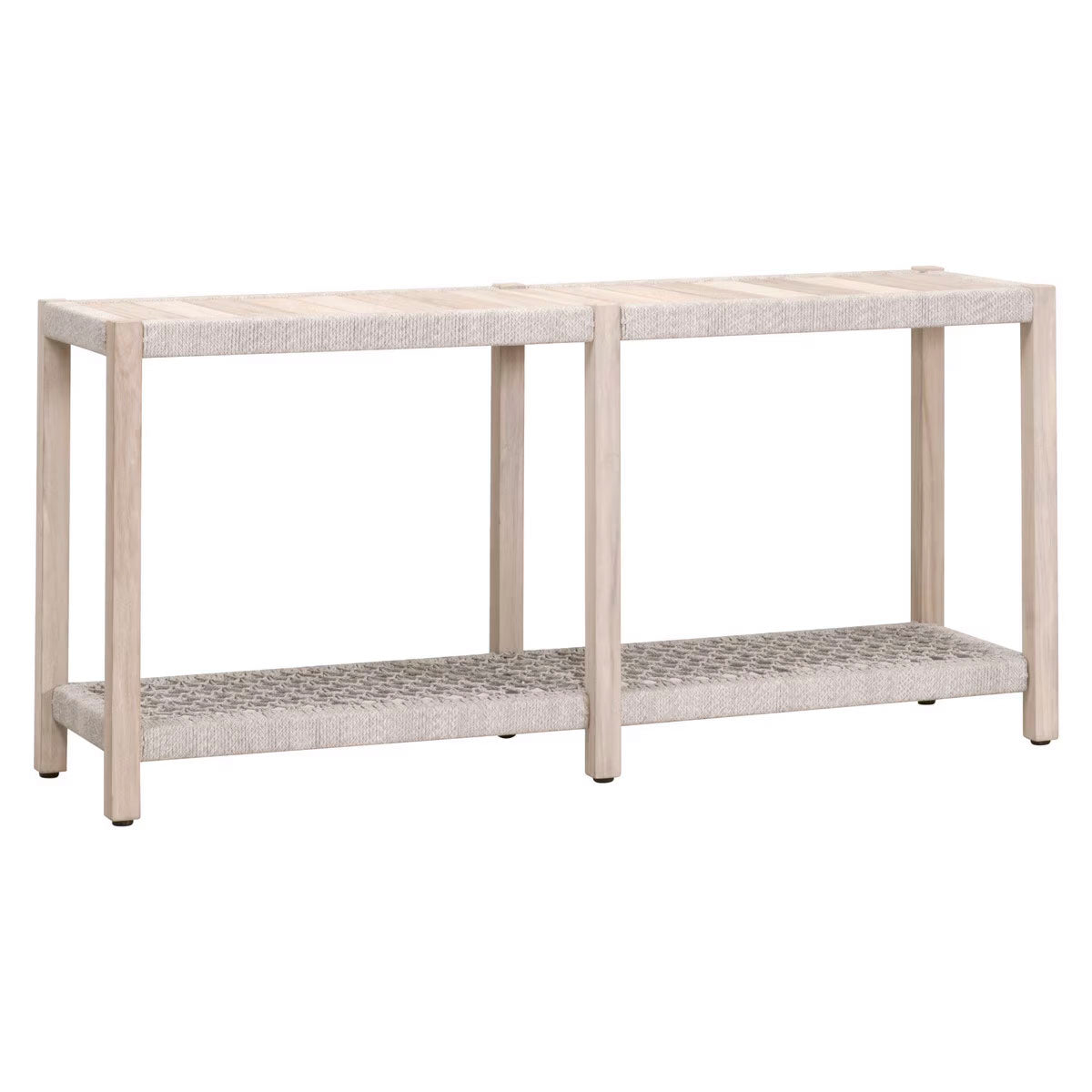 Amalfi Outdoor Console Table Gray Teak | Shop Living Gardens