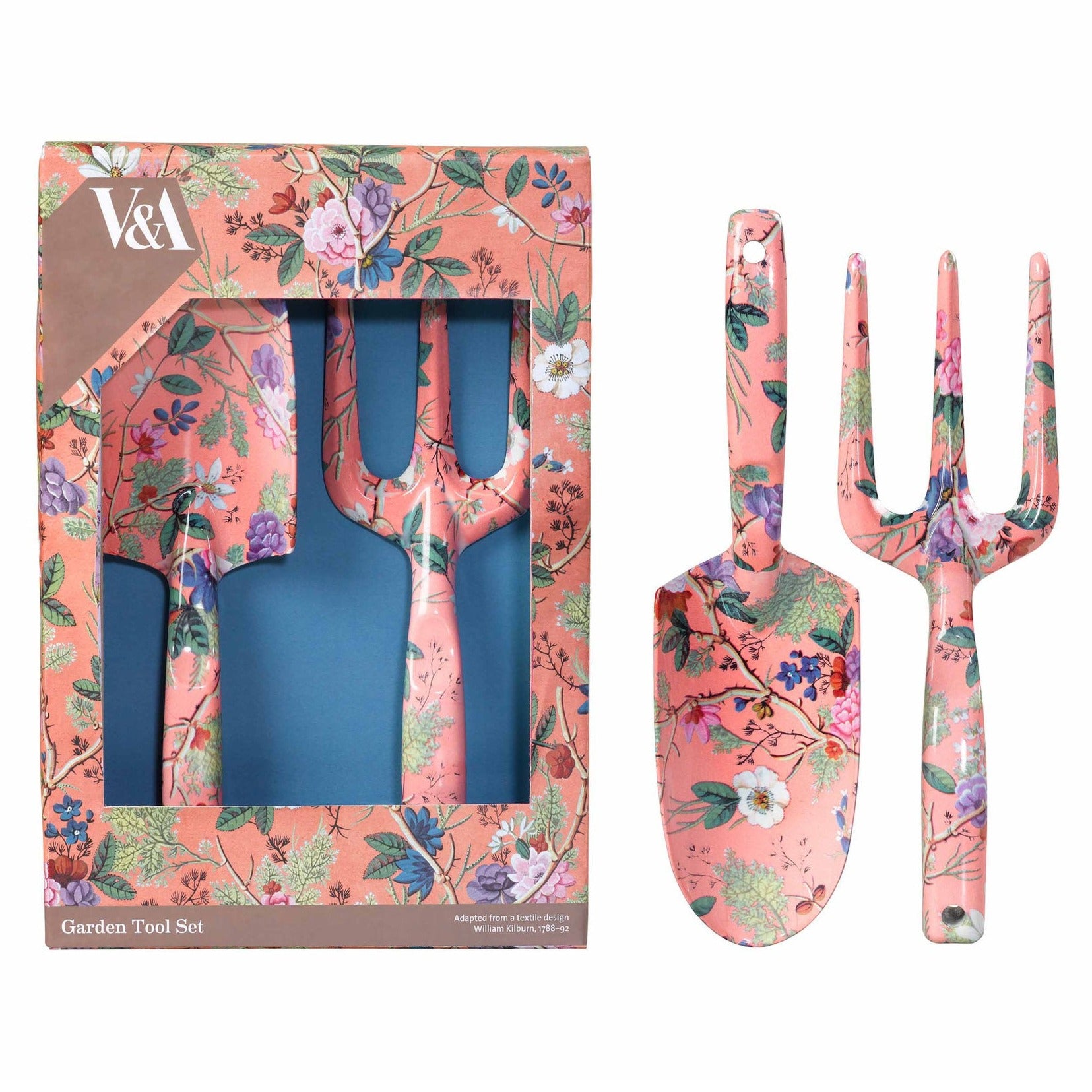 Coral Floral Garden Fork and Trowel Set | Shop Living Gardens
