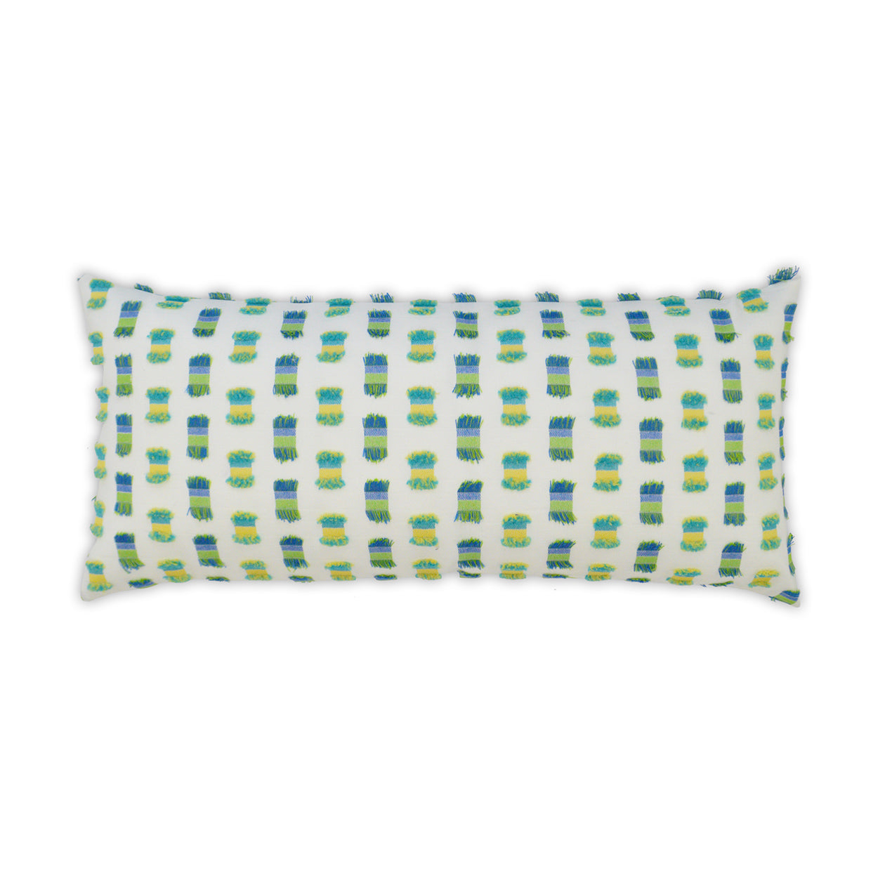 Fifi Green 12"x24" Lumbar Outdoor Throw Pillow | Patio and Garden ...