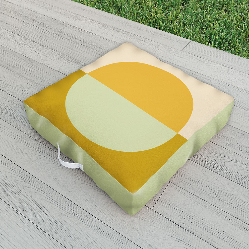 Abstract Minimalist Outdoor Floor Cushion Collection | Patio and Garden ...